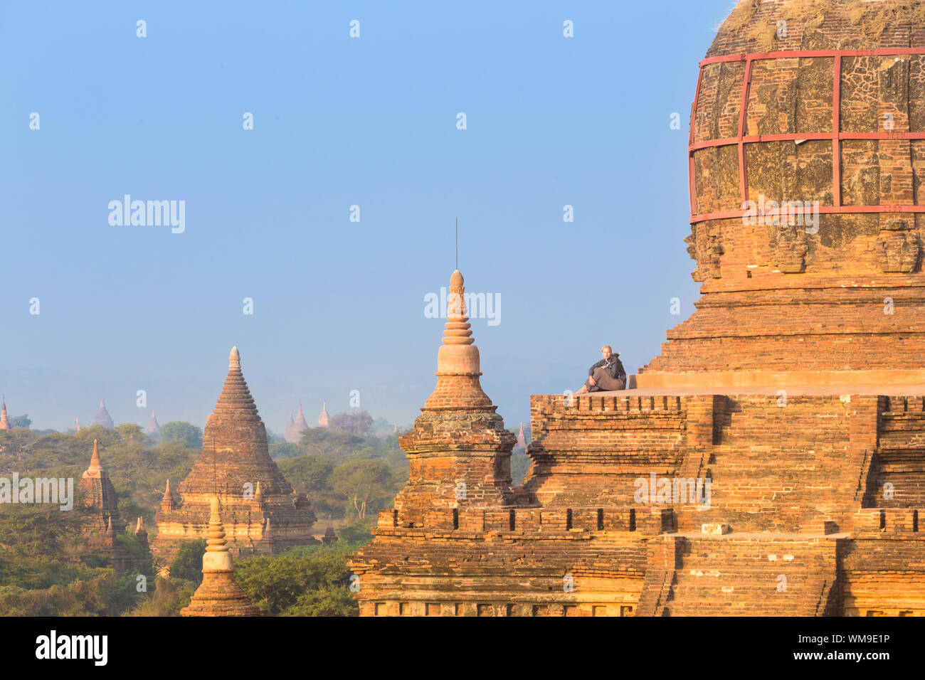 Temples of Bagan an ancient city located in the Mandalay Region of ...