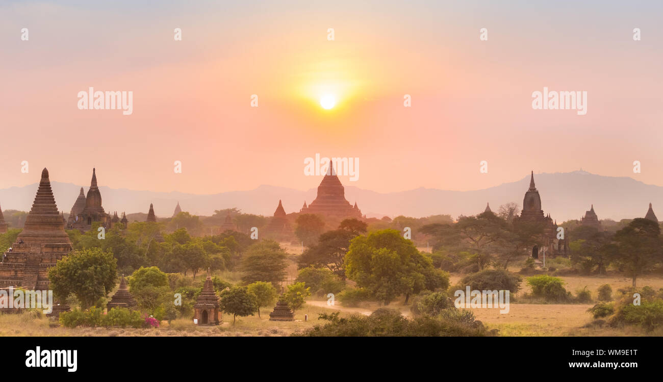 Tamples of Bagan, Burma, Myanmar, Asia Stock Photo - Alamy