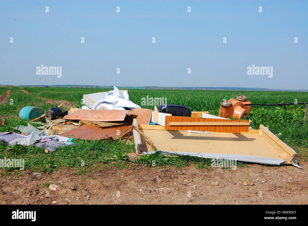 garbage and rubbish in the nature showing dirty environment and ...