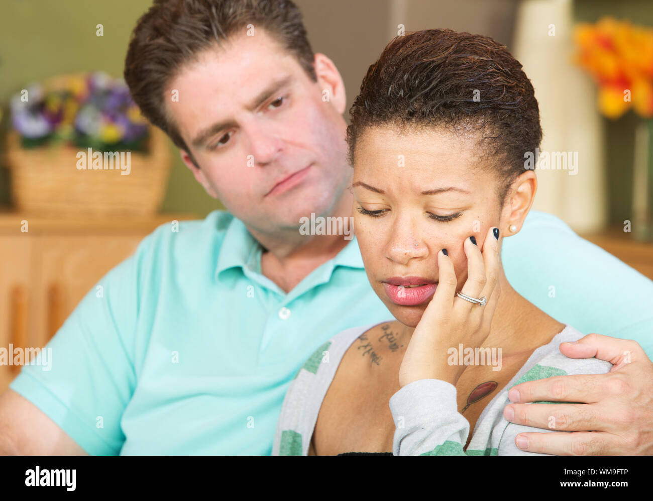 Concerned husband hi-res stock photography and images - Alamy