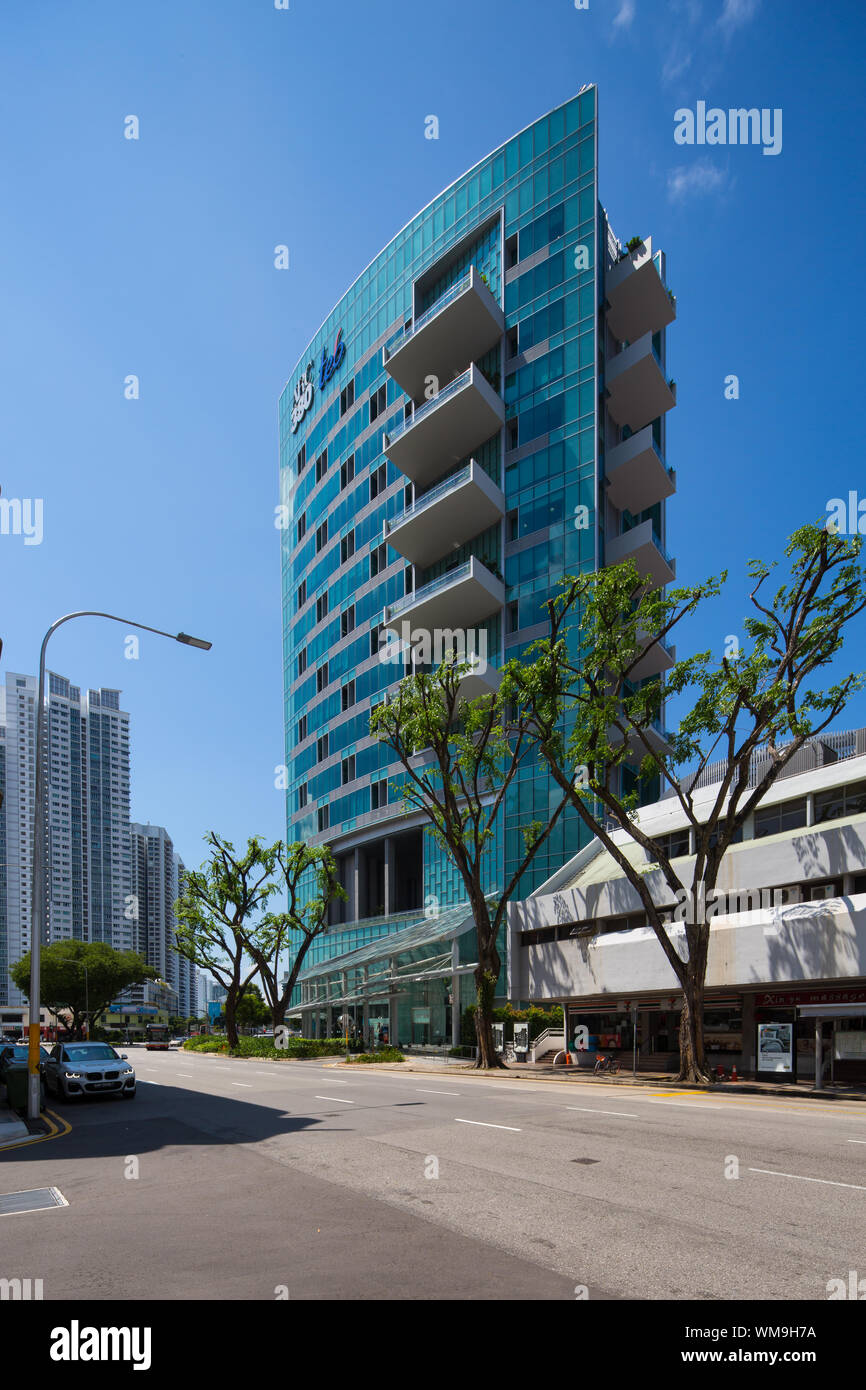 Arc 380 architecture perspective in Singapore, Southeast Asia Stock ...