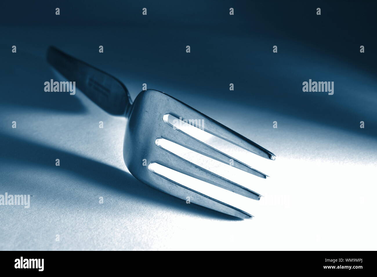 abstract fork macro in the kitchen as a food concept Stock Photo - Alamy