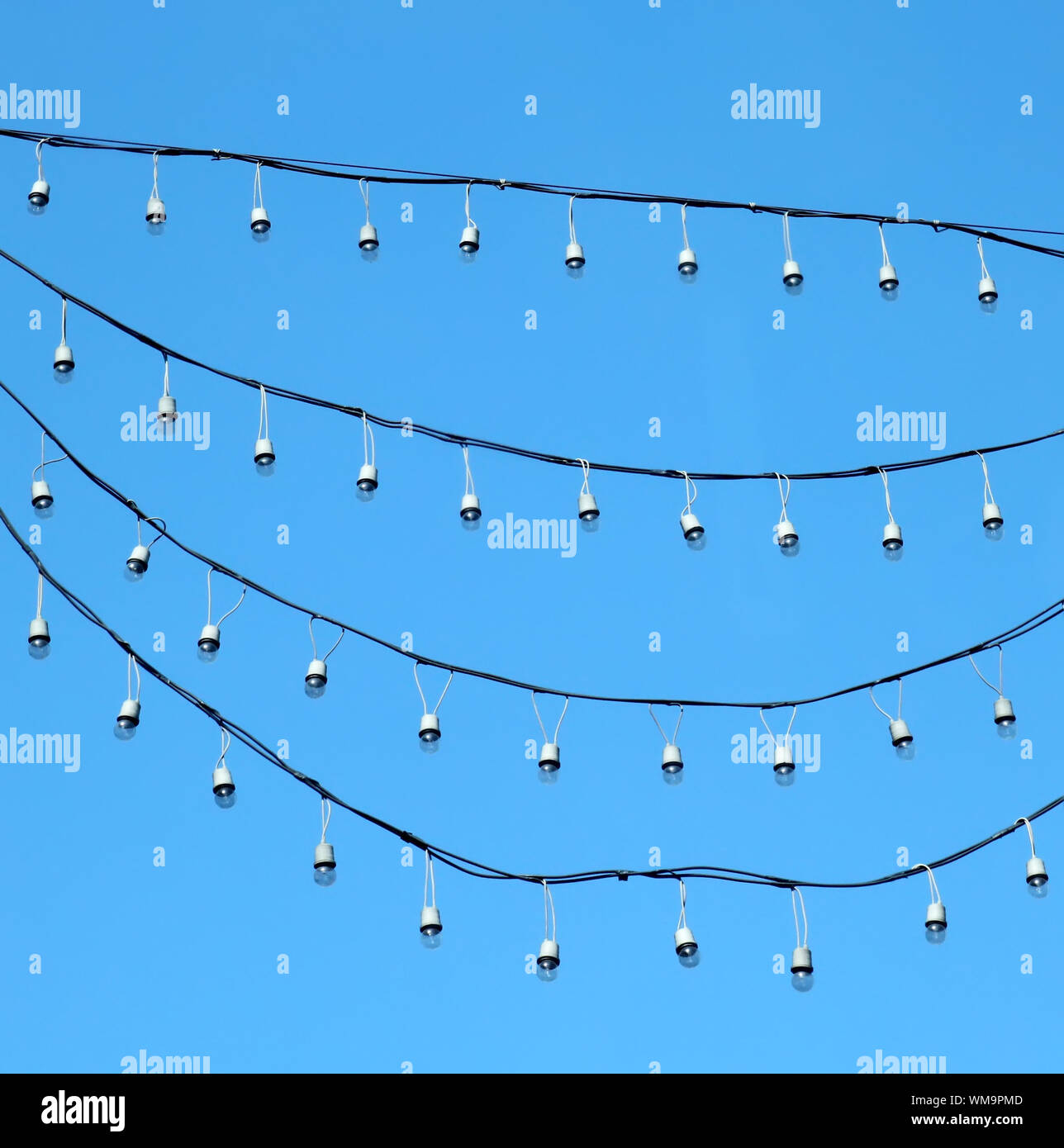 hanging holiday light Stock Photo - Alamy