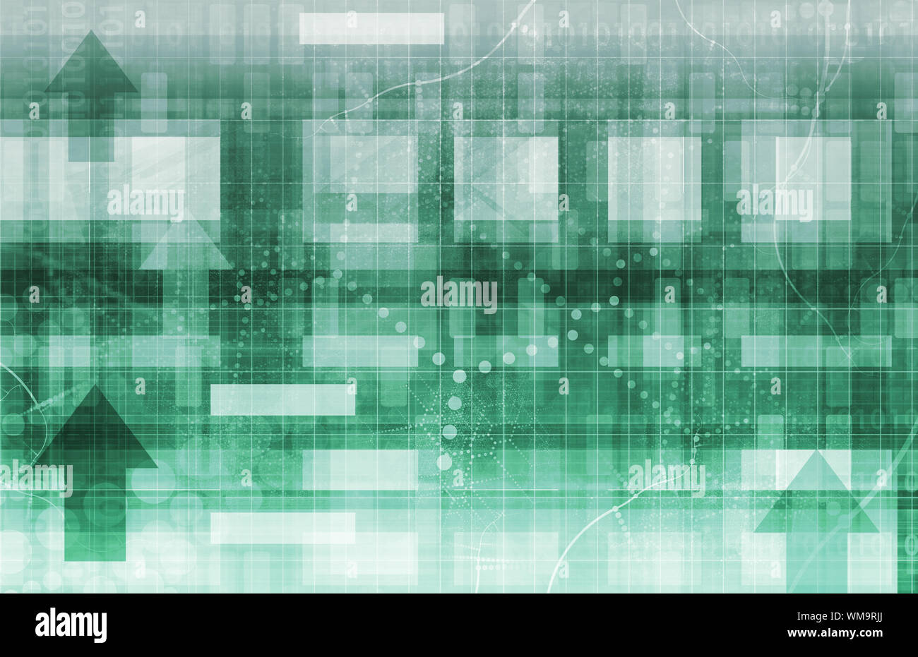 Technology Background Design with Moving Data Concept Stock Photo - Alamy