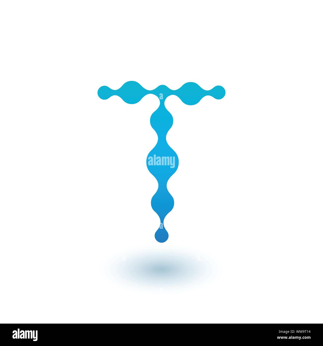 Water letter t hi-res stock photography and images - Alamy