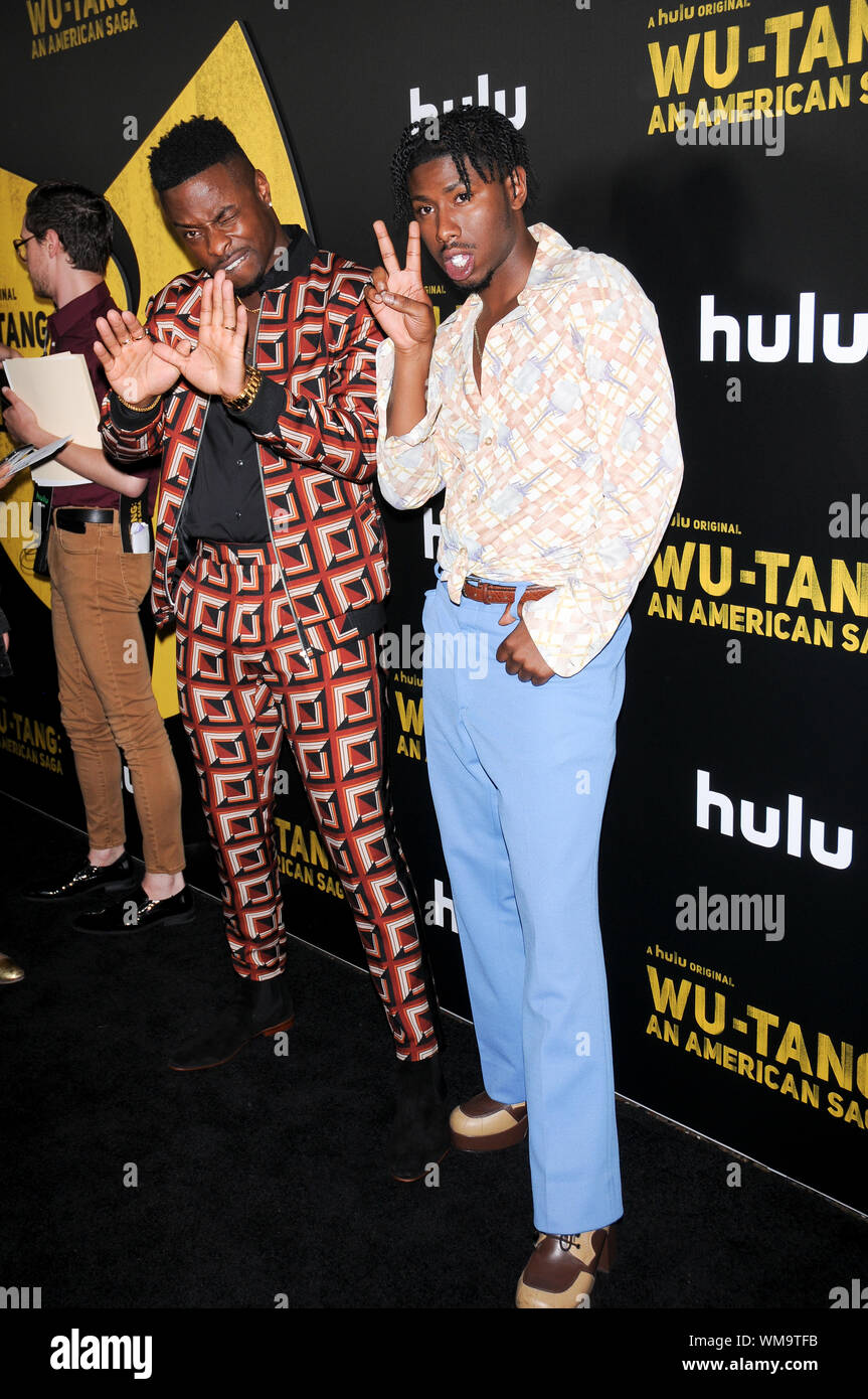 New York, United States. 05th Sep, 2019. (L-R) Johnell Young and TJ ...