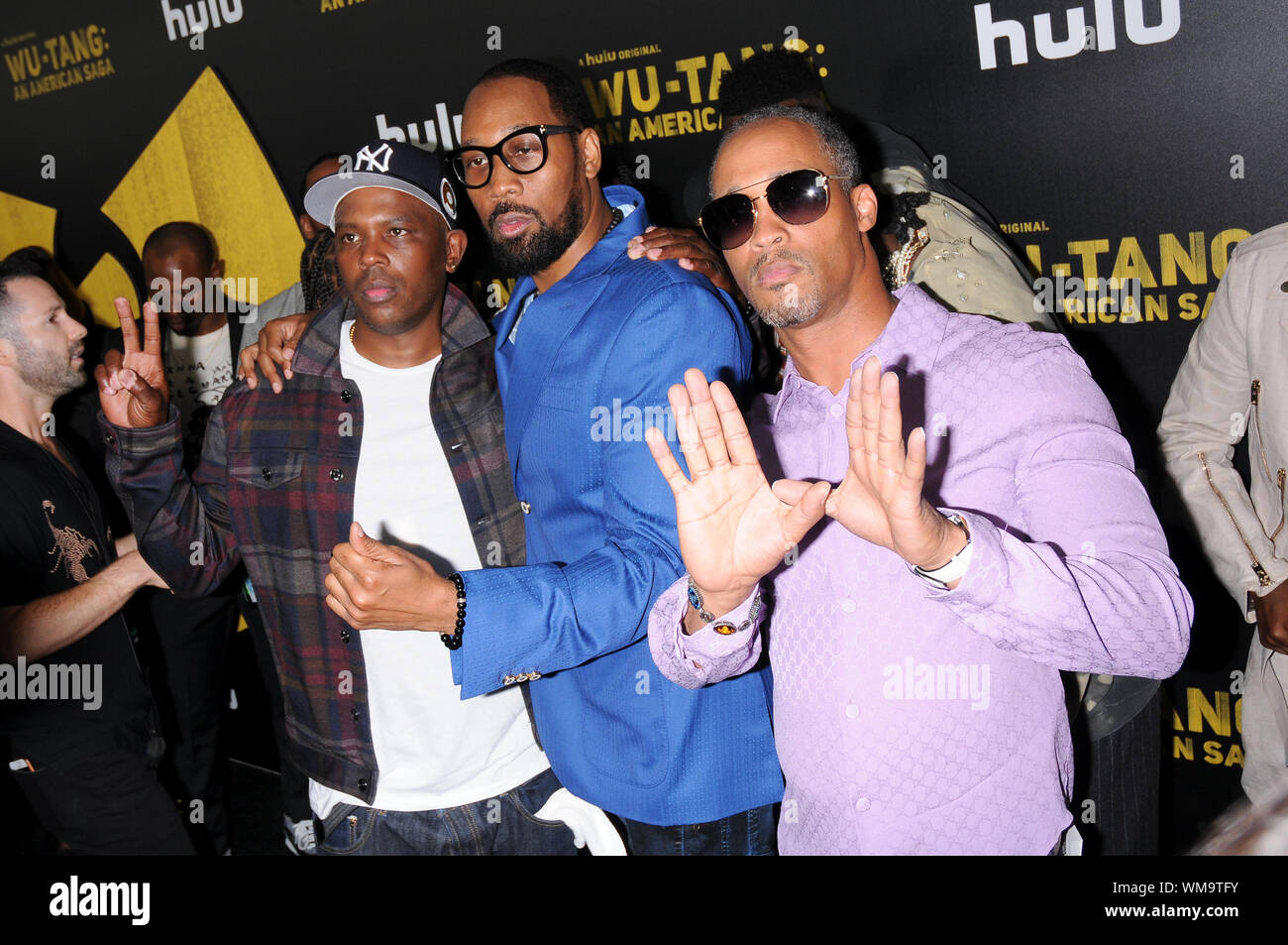 New York, United States. 05th Sep, 2019. (L-R) Oliver Grant, RZA ...