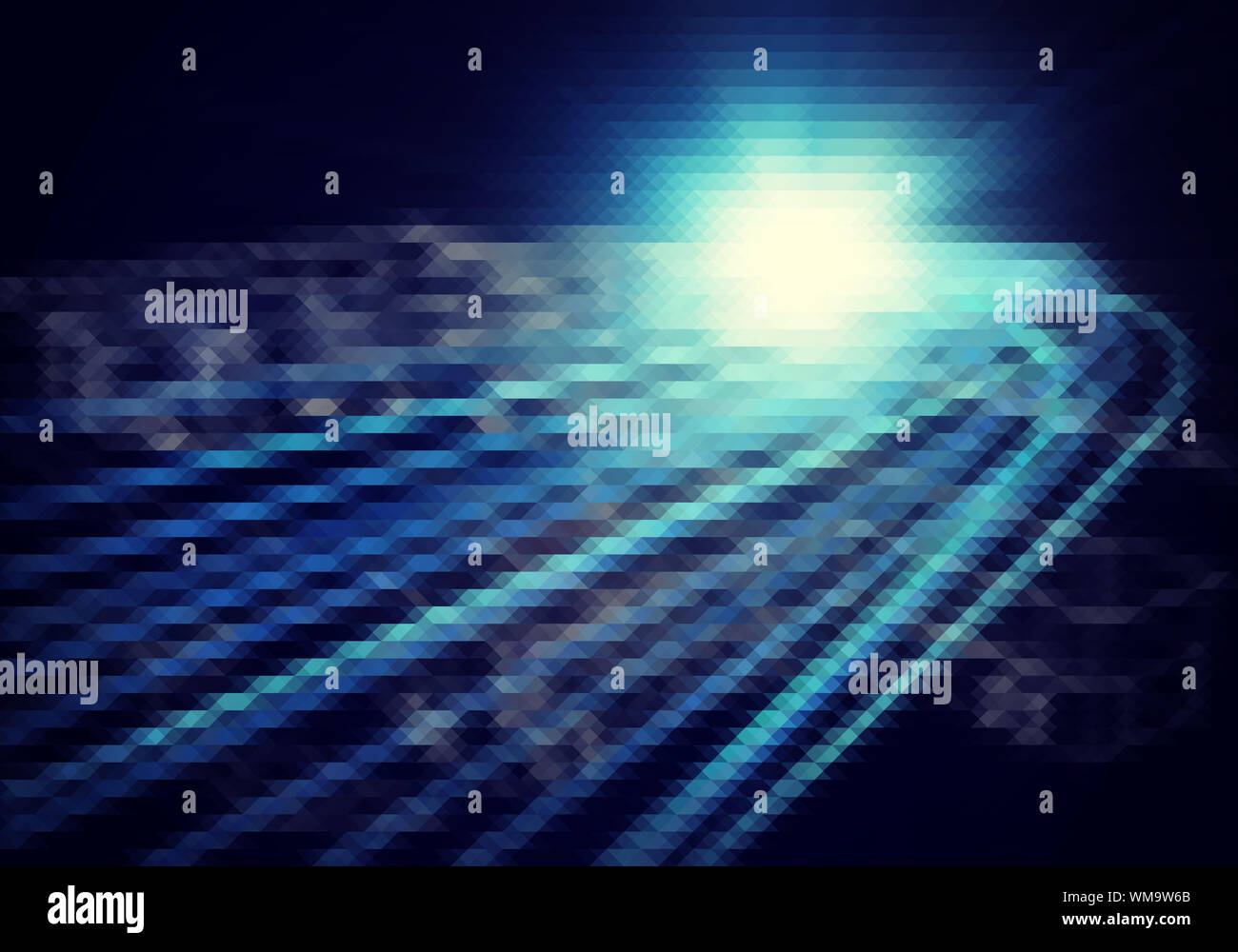 Stylized dark background in triangle geometric style Stock Photo - Alamy