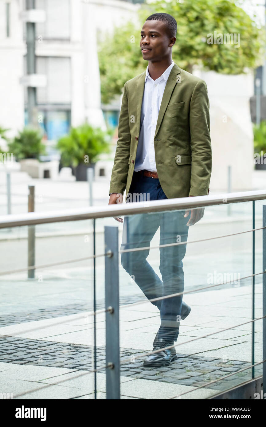 African male person portrait hi-res stock photography and images - Alamy
