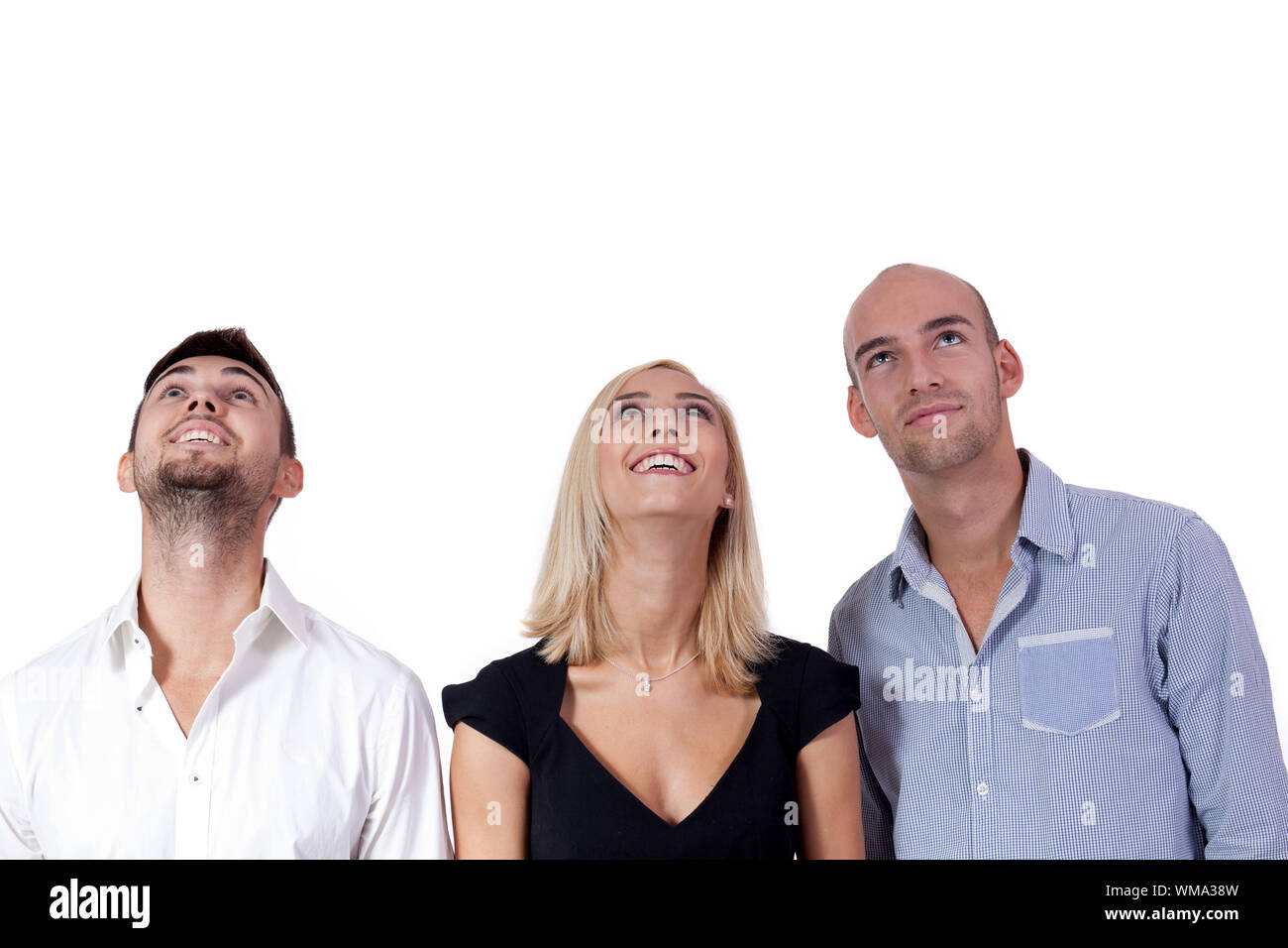 happy people business team group together Stock Photo - Alamy