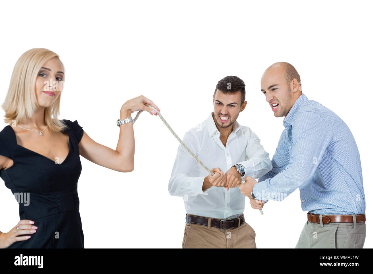 Beautiful strong fit woman Stock Photo - Alamy