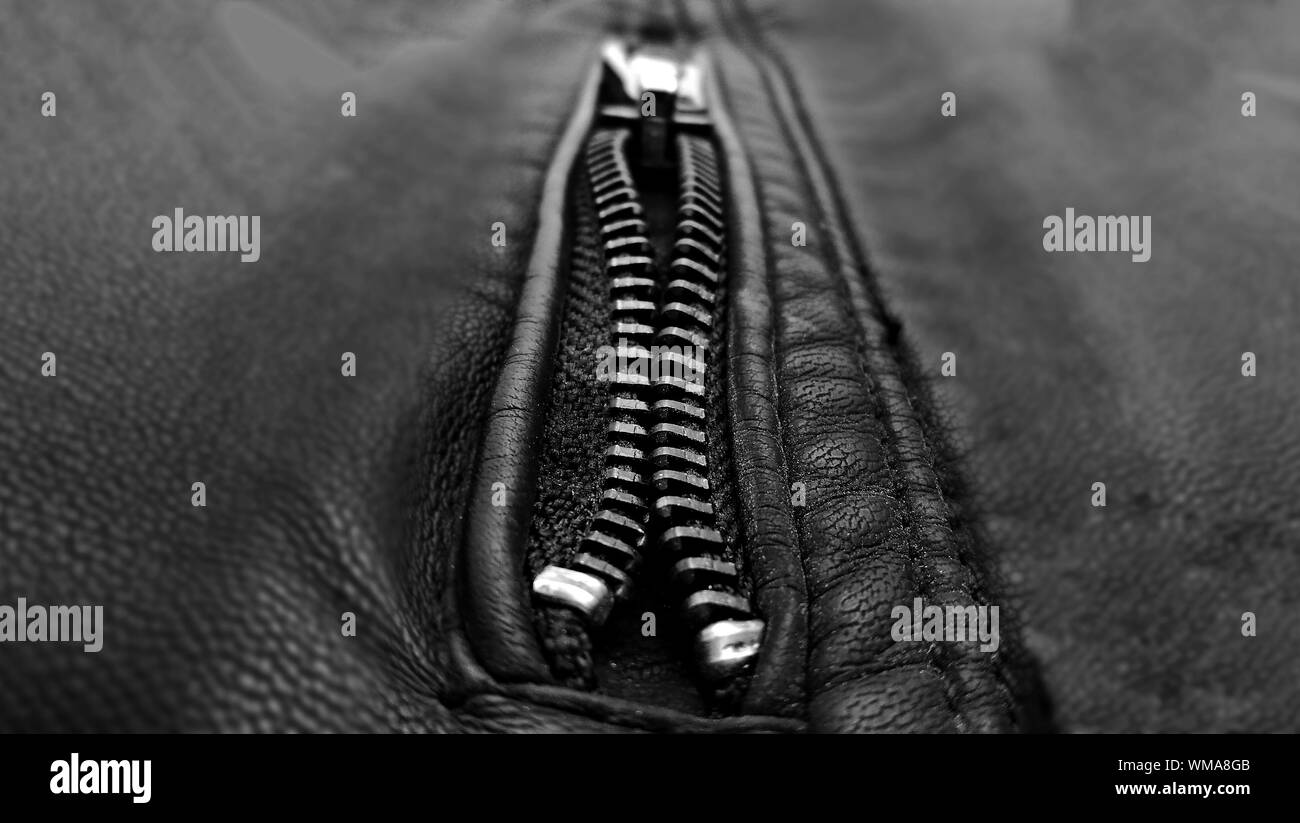Zipper on jacket hi-res stock photography and images - Alamy