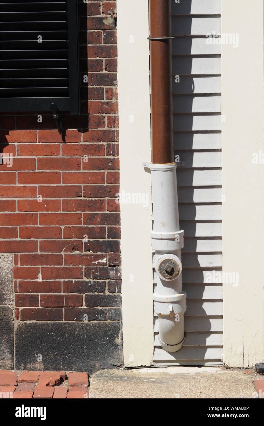 Brick Building Pipes High Resolution Stock Photography and Images - Alamy