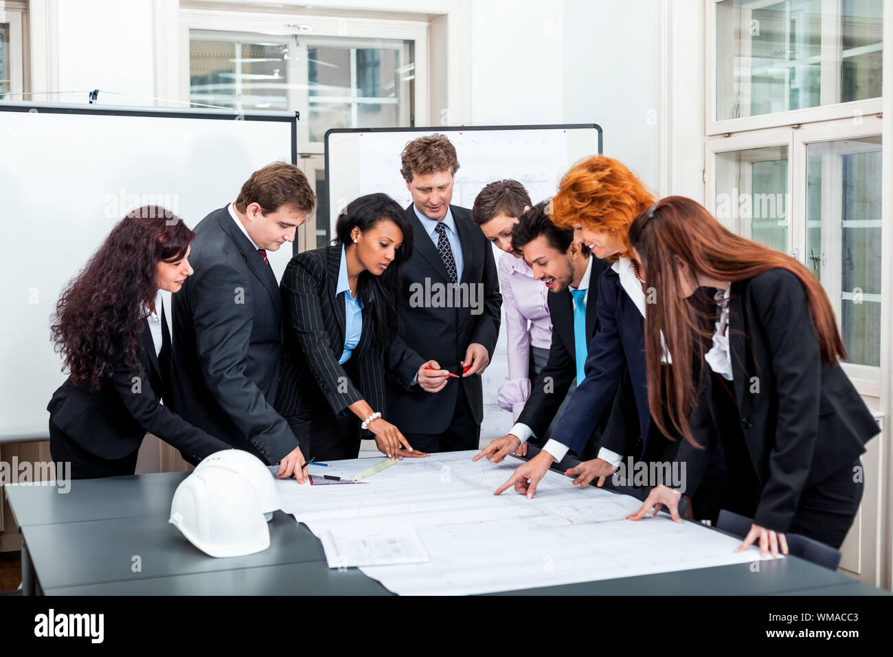 People In Plan Architecture