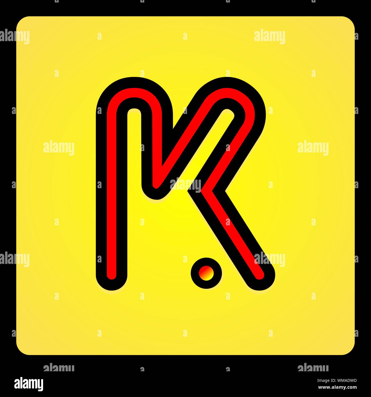 Typography alphabet vector hi-res stock photography and images - Alamy