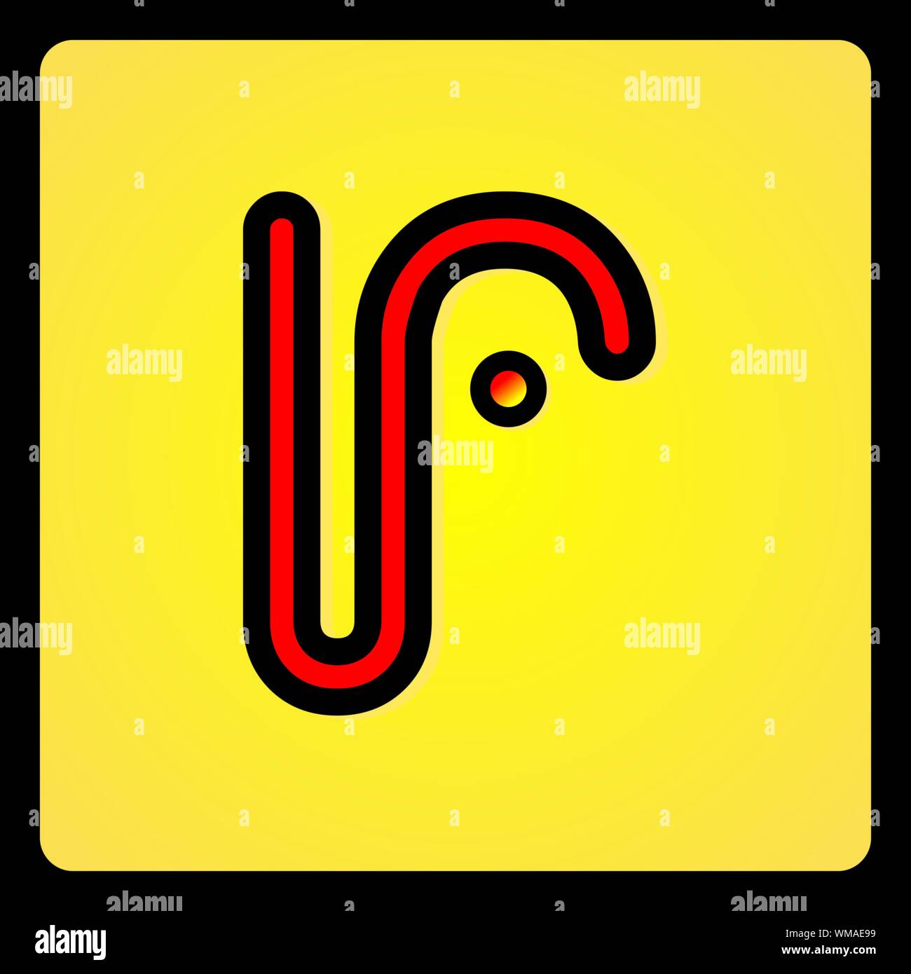 Typography alphabet vector hi-res stock photography and images - Alamy