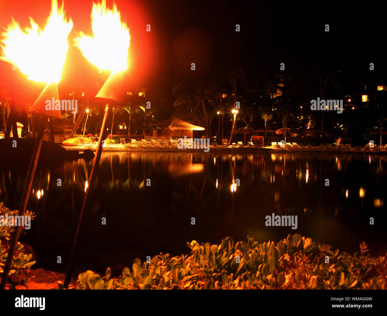 Night torches hi-res stock photography and images - Alamy