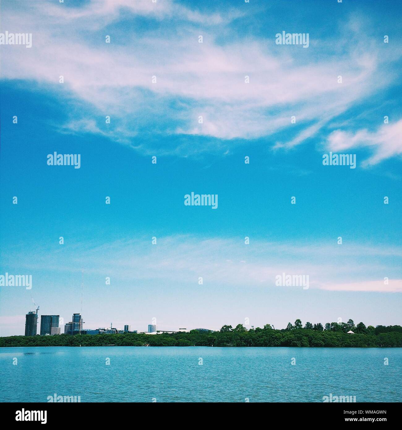 Water sky land hi-res stock photography and images - Alamy