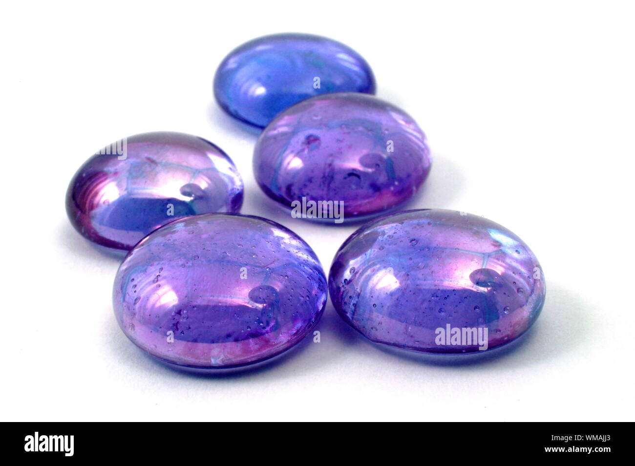 abstract colorful bubbles isolated on white background Stock Photo - Alamy