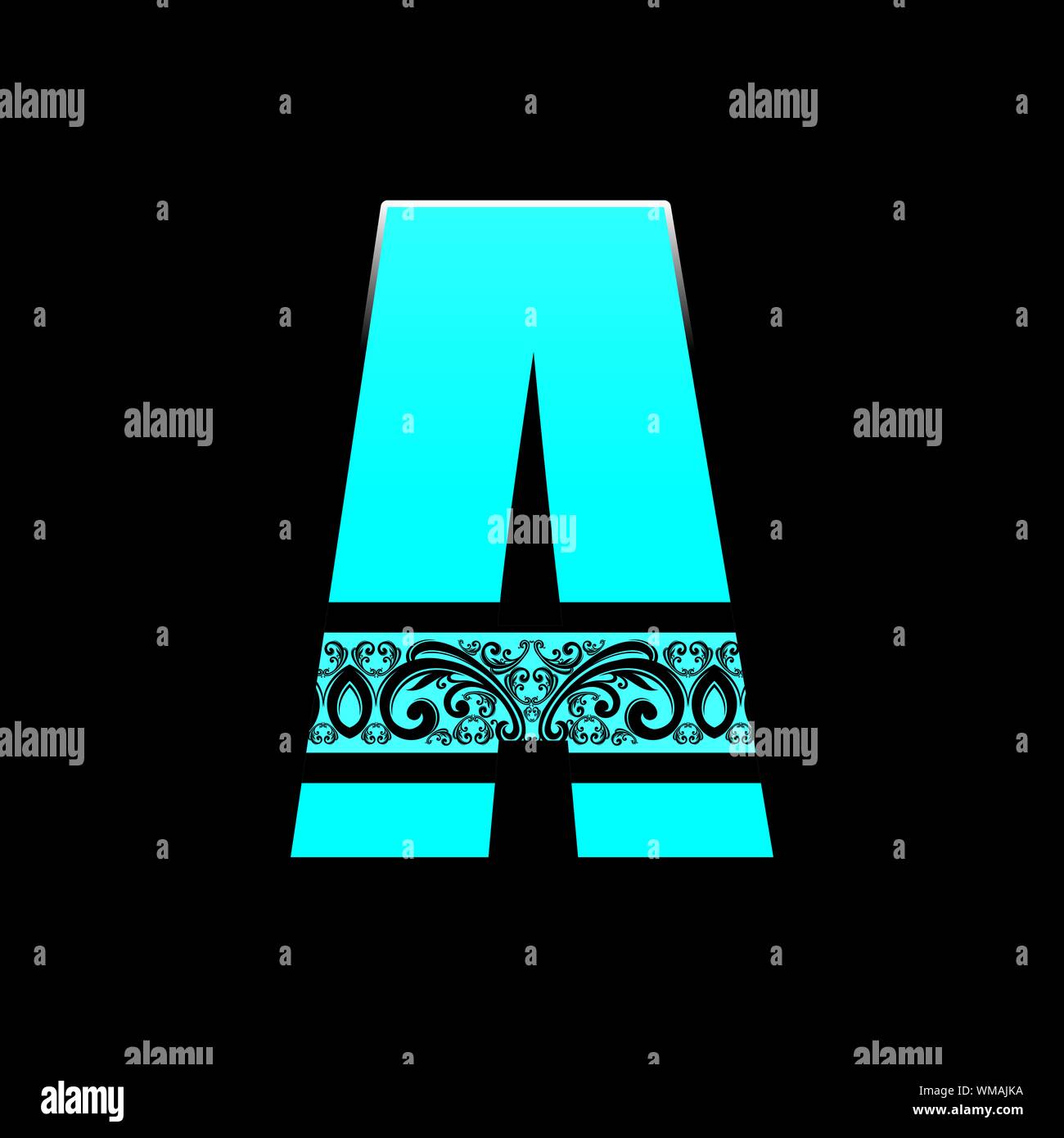 Fancy alphabet hi-res stock photography and images - Alamy