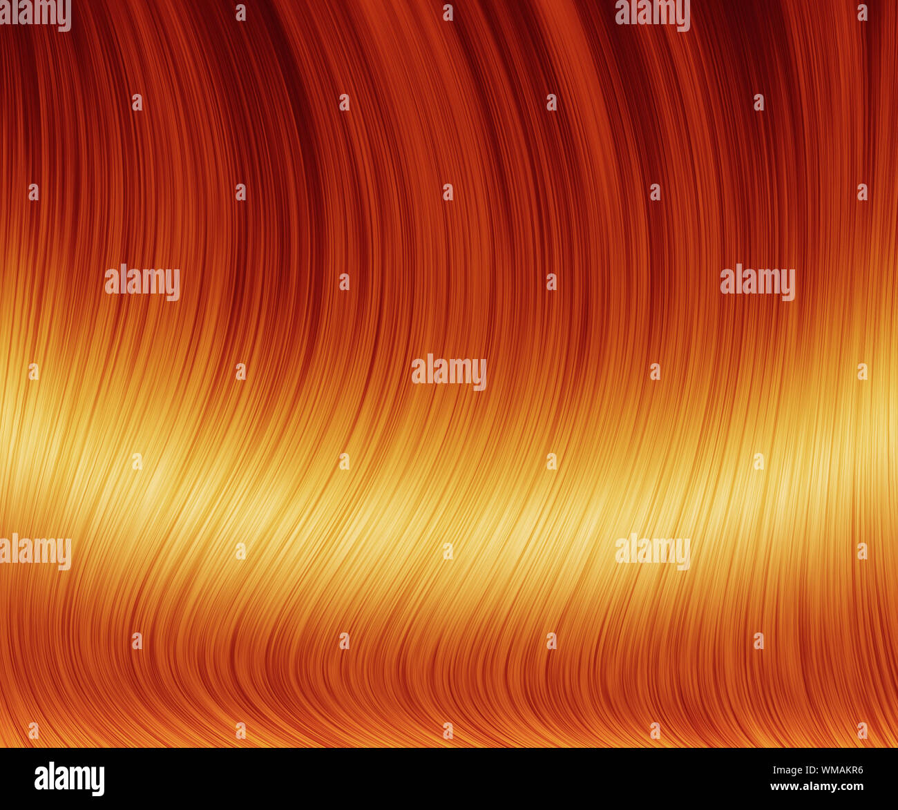 Digital generated sleek red hair texture background Stock Photo - Alamy