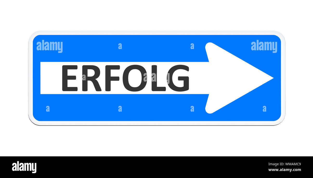 German one way sign hi-res stock photography and images - Alamy