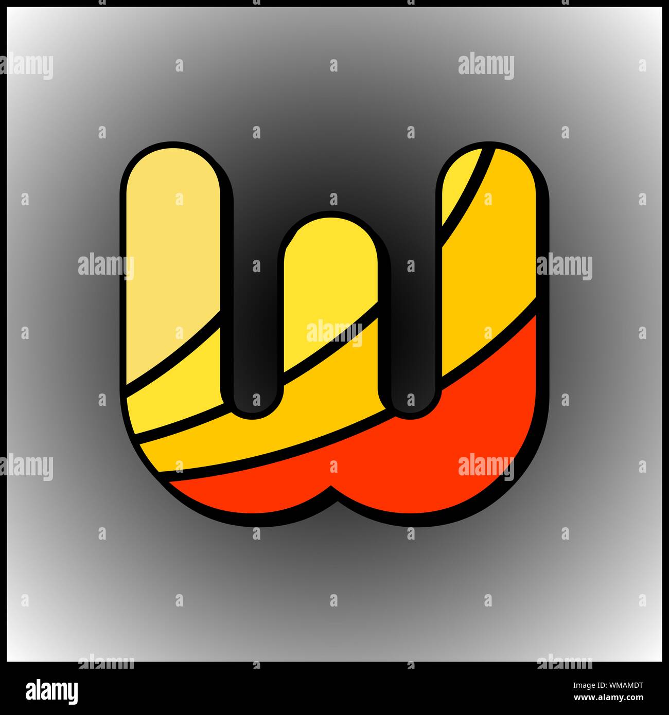 Geometric shape font color hi-res stock photography and images - Alamy