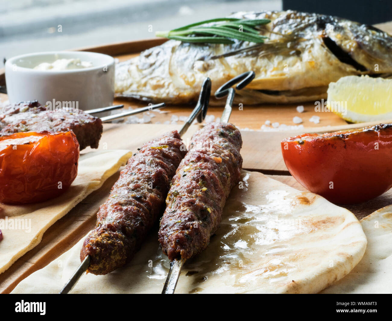Serving fresh fish hi-res stock photography and images - Alamy
