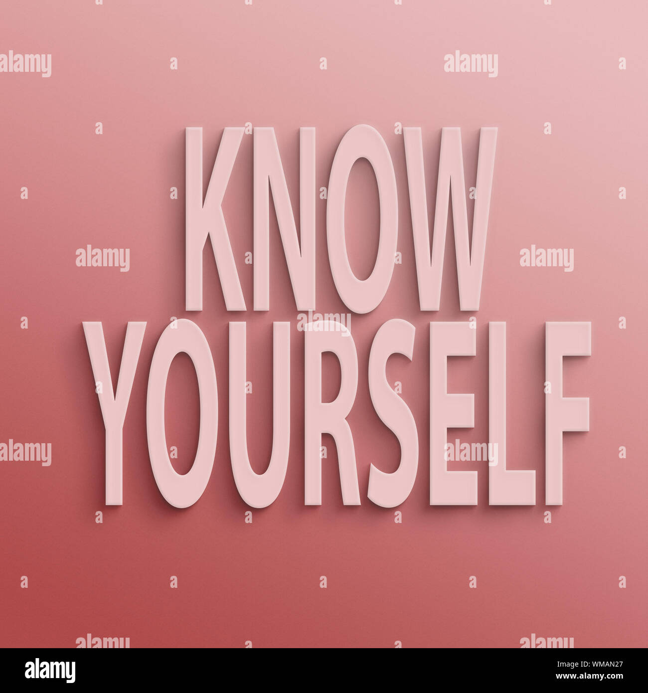 Know yourself hi-res stock photography and images - Alamy