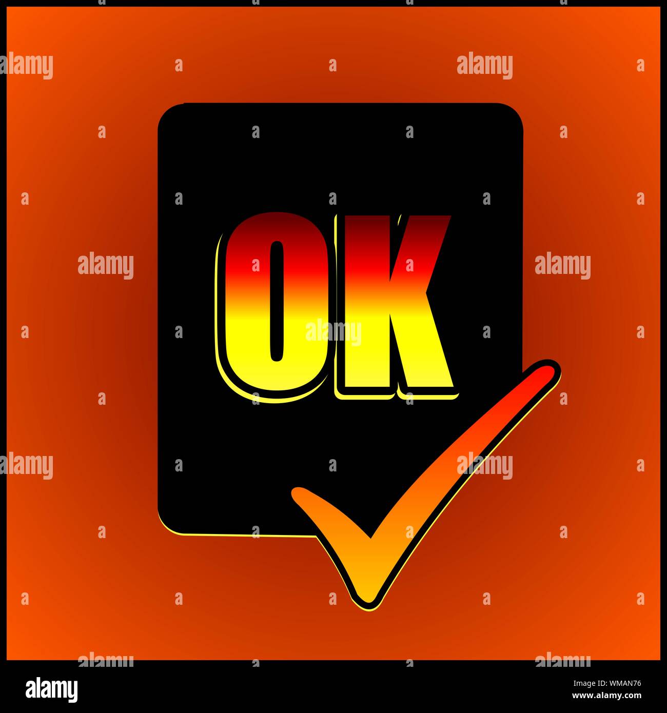 Button 3d vector Cut Out Stock Images & Pictures - Alamy
