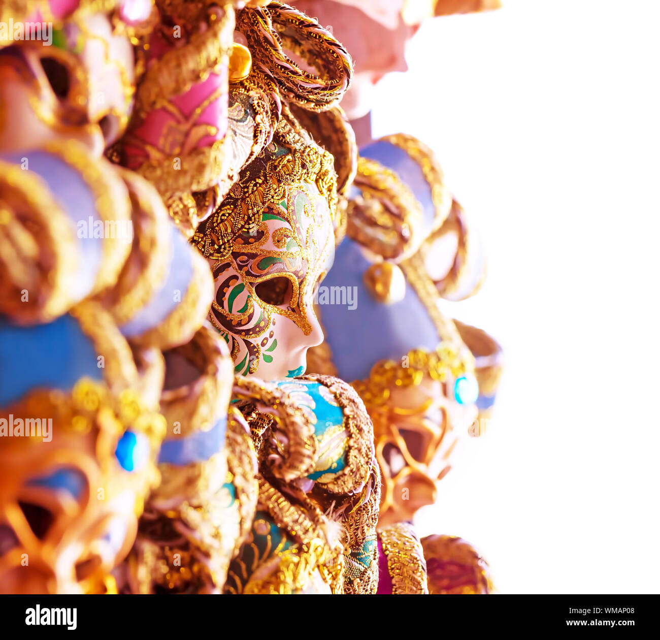 Beautiful Venetian masks Stock Photo - Alamy