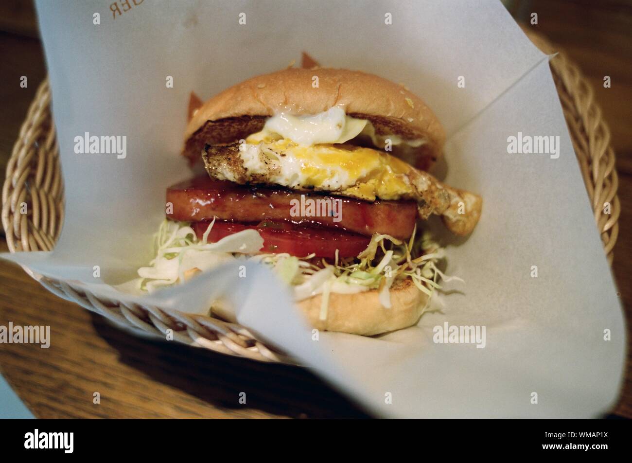 Spiced burger hi-res stock photography and images - Alamy