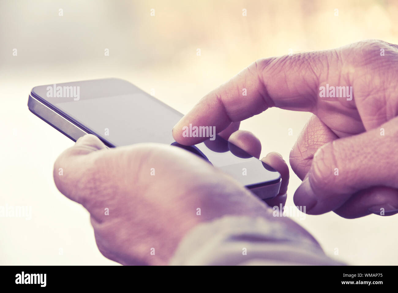 Close up typing text on hi-res stock photography and images - Alamy