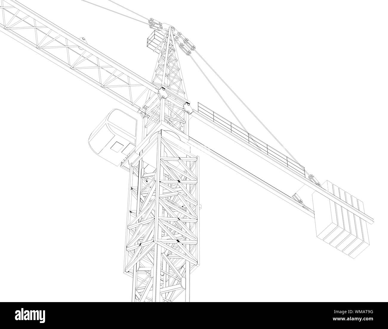 Top view on part Black and White Stock Photos & Images - Alamy