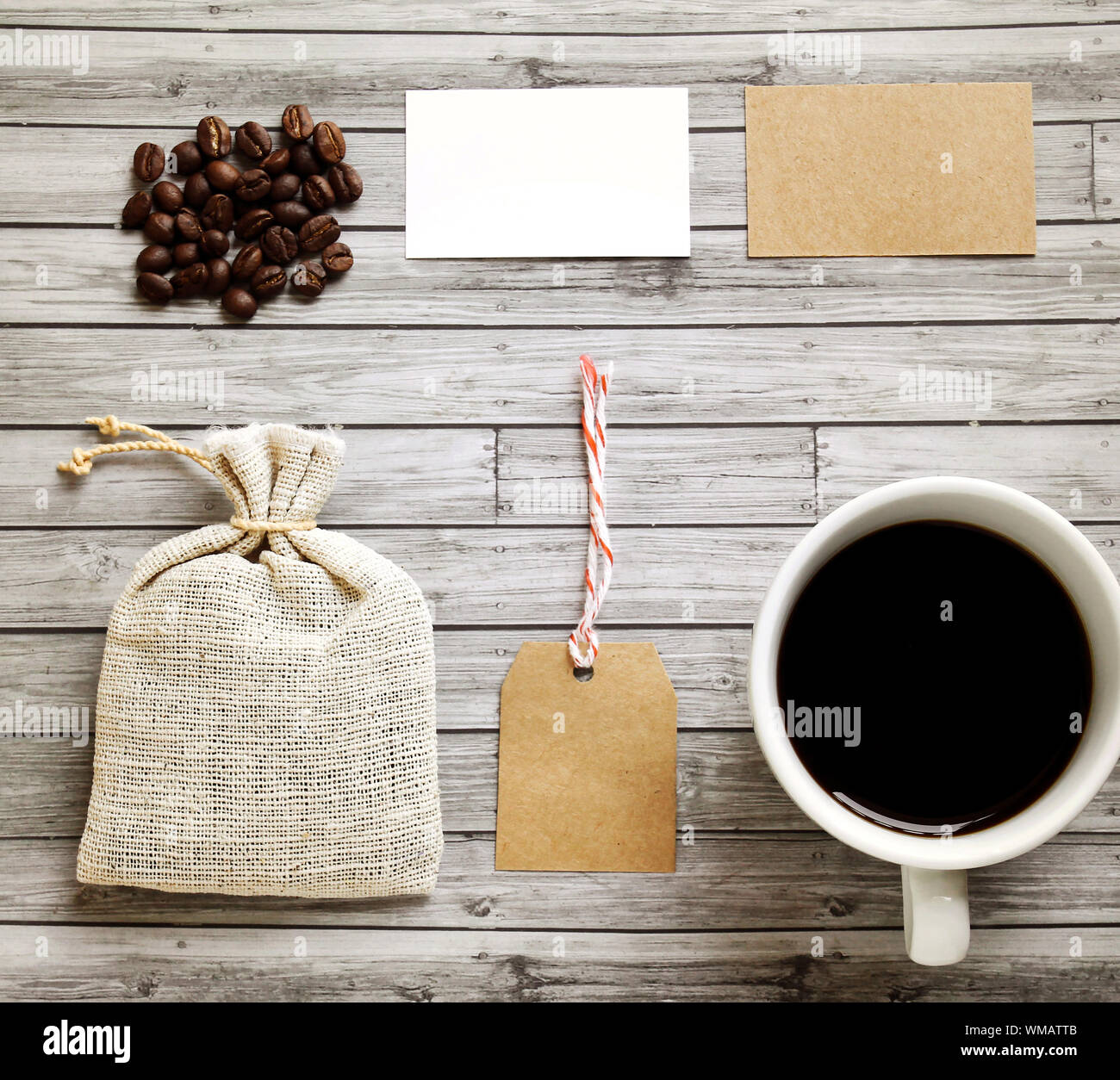 Coffee identity branding mockup set Stock Photo - Alamy