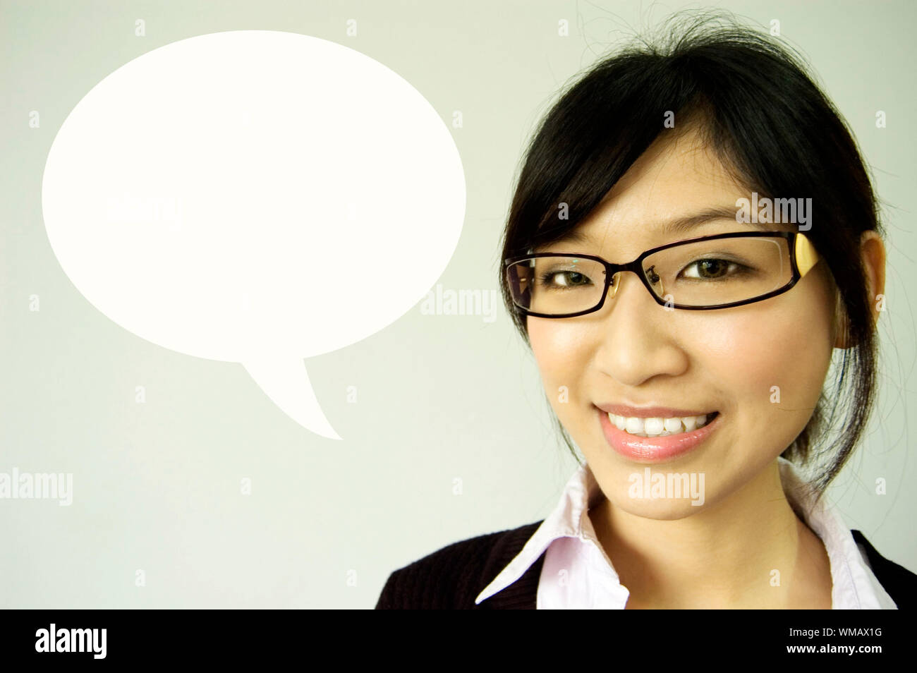 girl having talk dialogue Stock Photo - Alamy