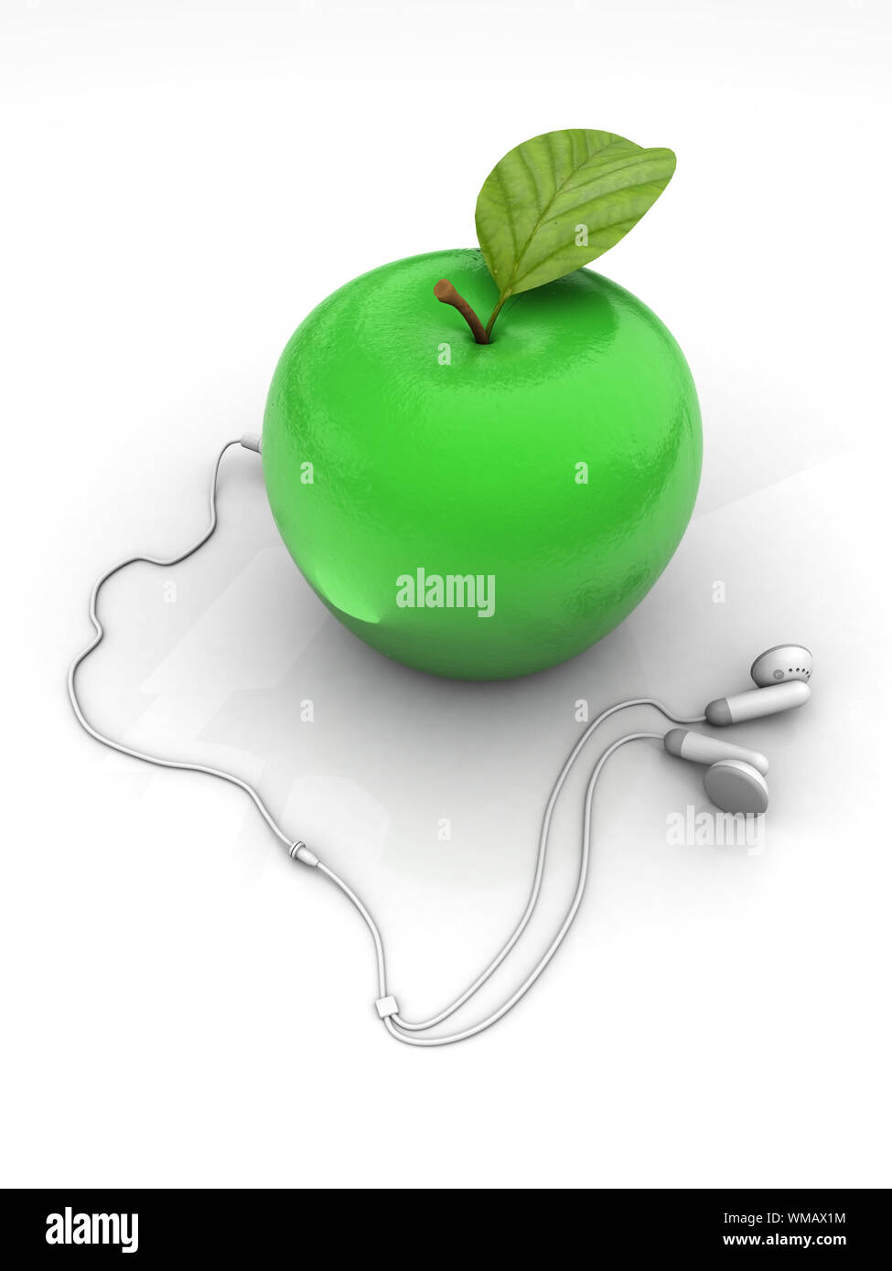Photo of a ripe green apple, Photo of a ripe green apple Stock Photo ...