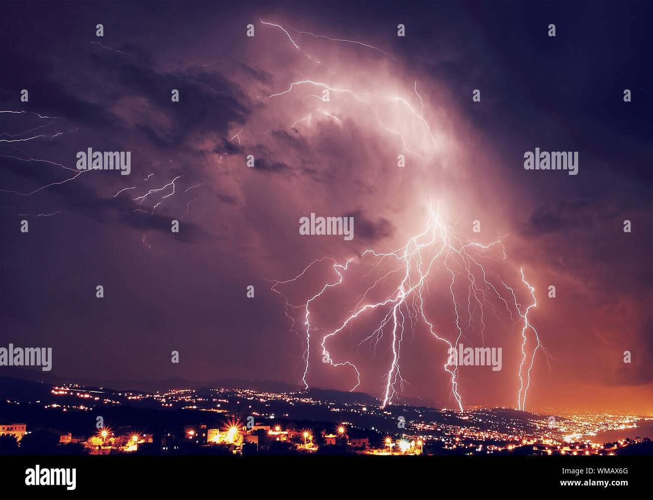 Beautiful Nature Lightning Storm