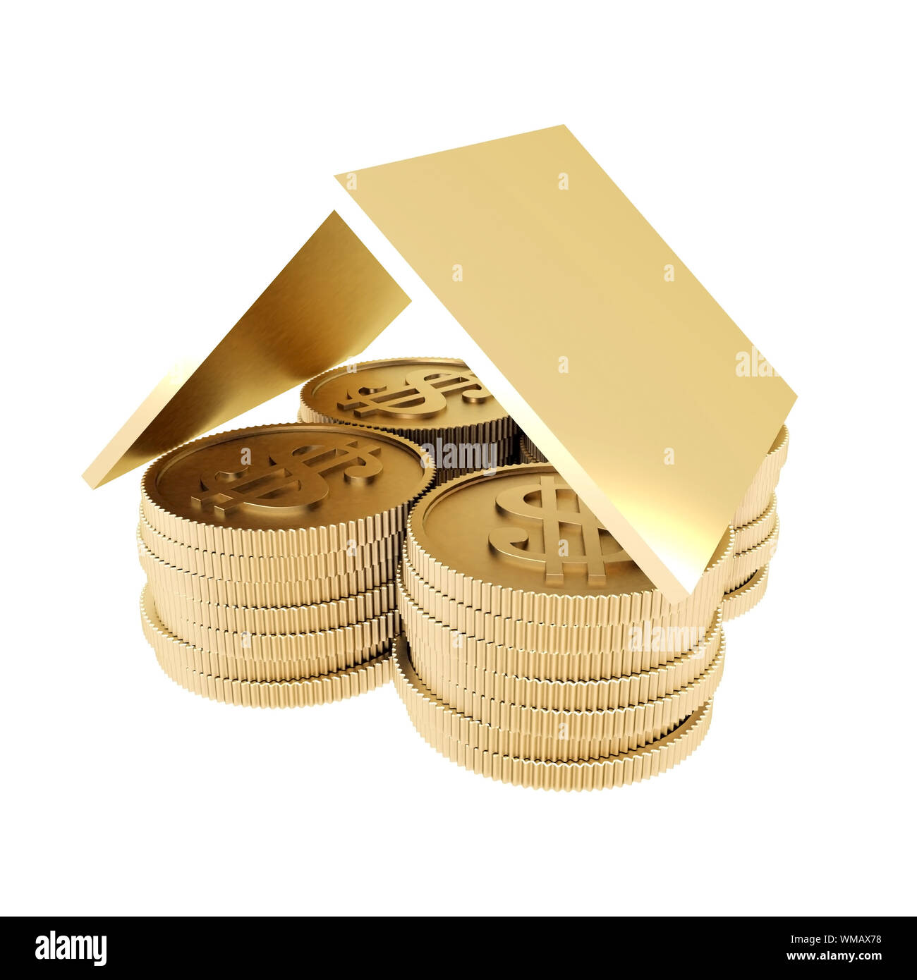 Image of money, credit cards, checks and coins Stock Photo - Alamy