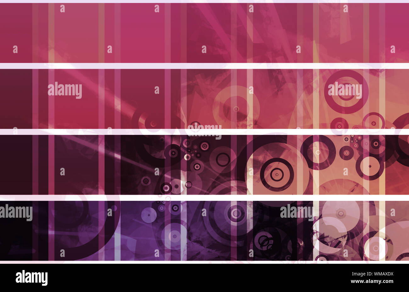 Website Headers Design Clip Art Set Blank Stock Photo - Alamy