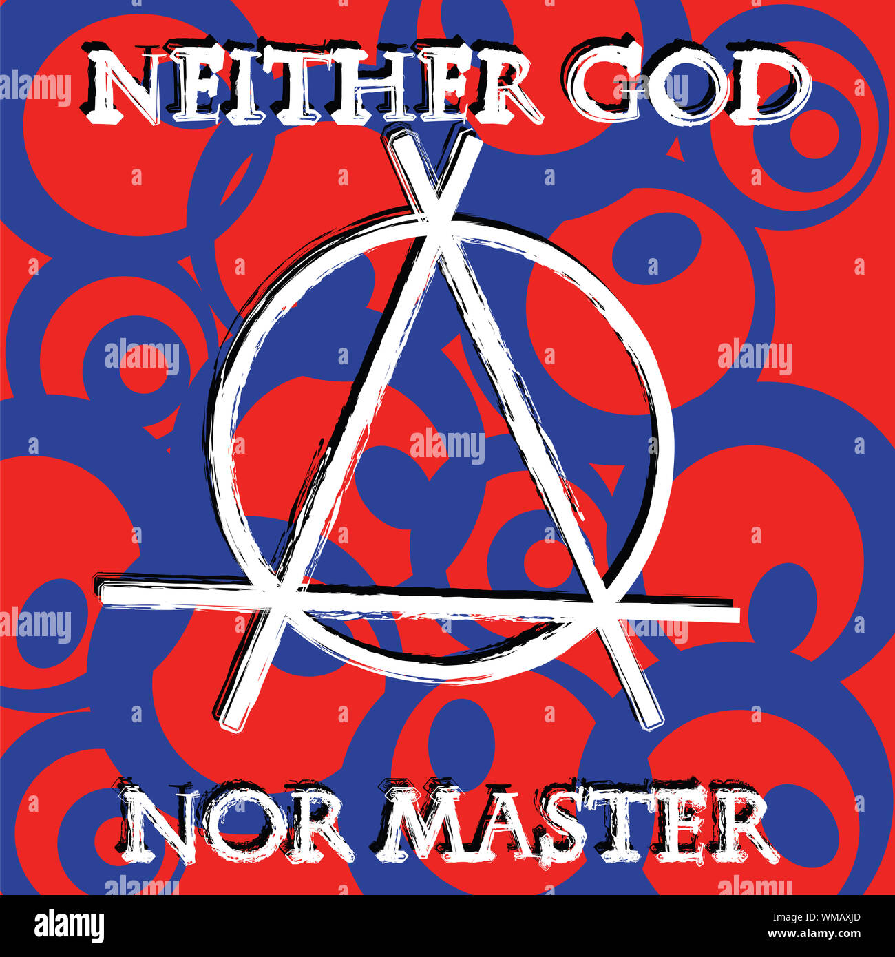 Anarchy illustration card hi-res stock photography and images - Alamy