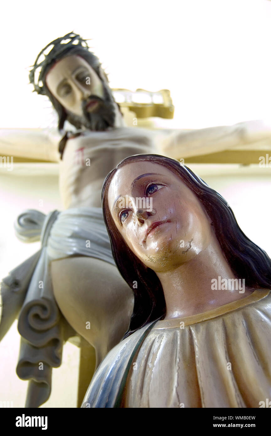 Jesus and Mary Stock Photo - Alamy