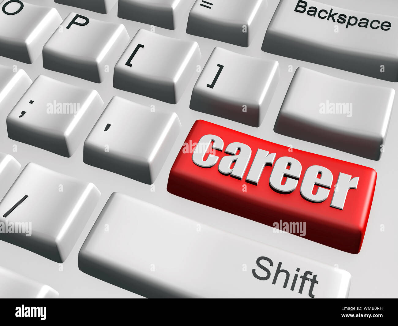 Image of computer technology on a white background isolated Stock Photo ...
