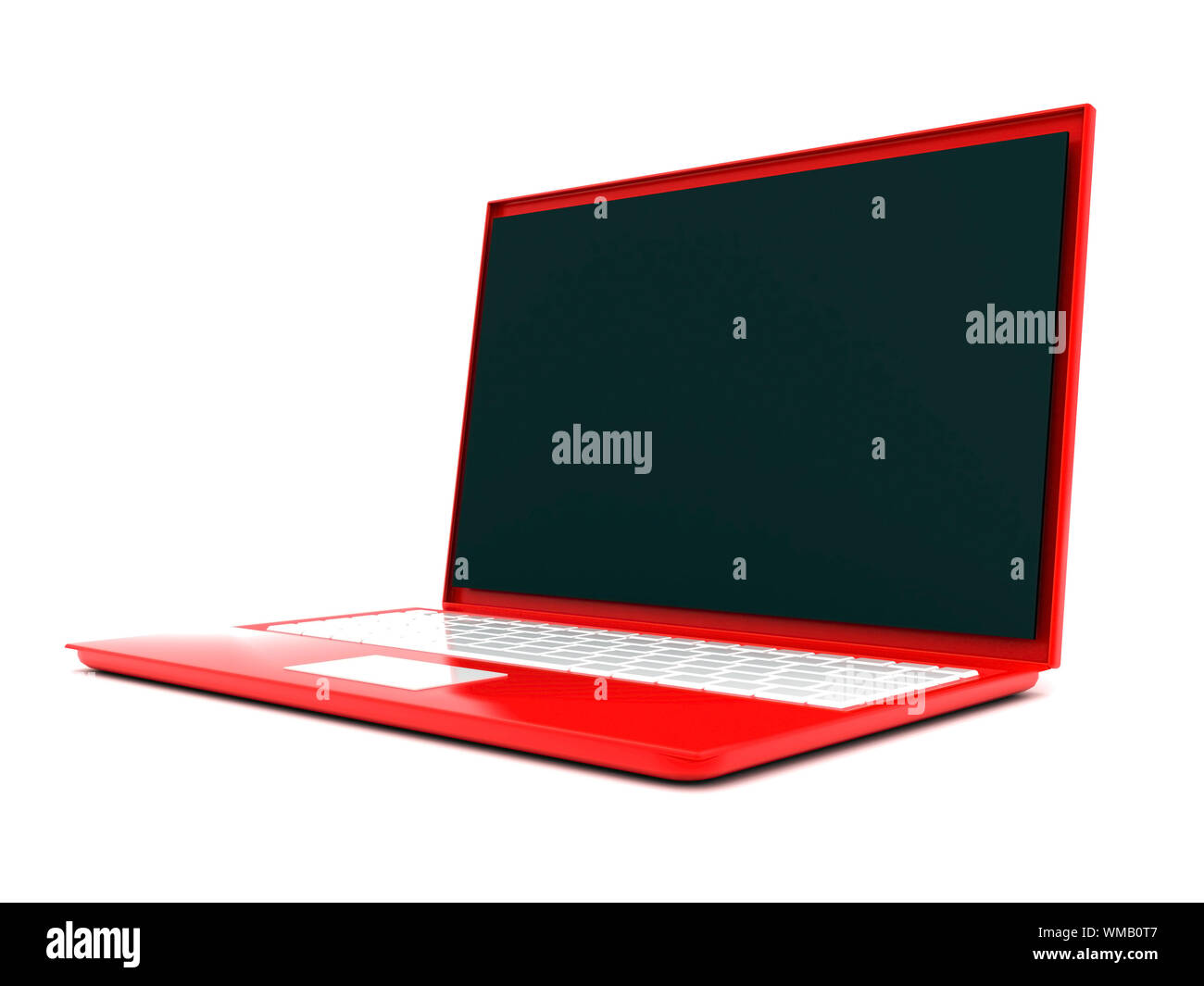 Image of computer technology on a white background isolated Stock Photo ...