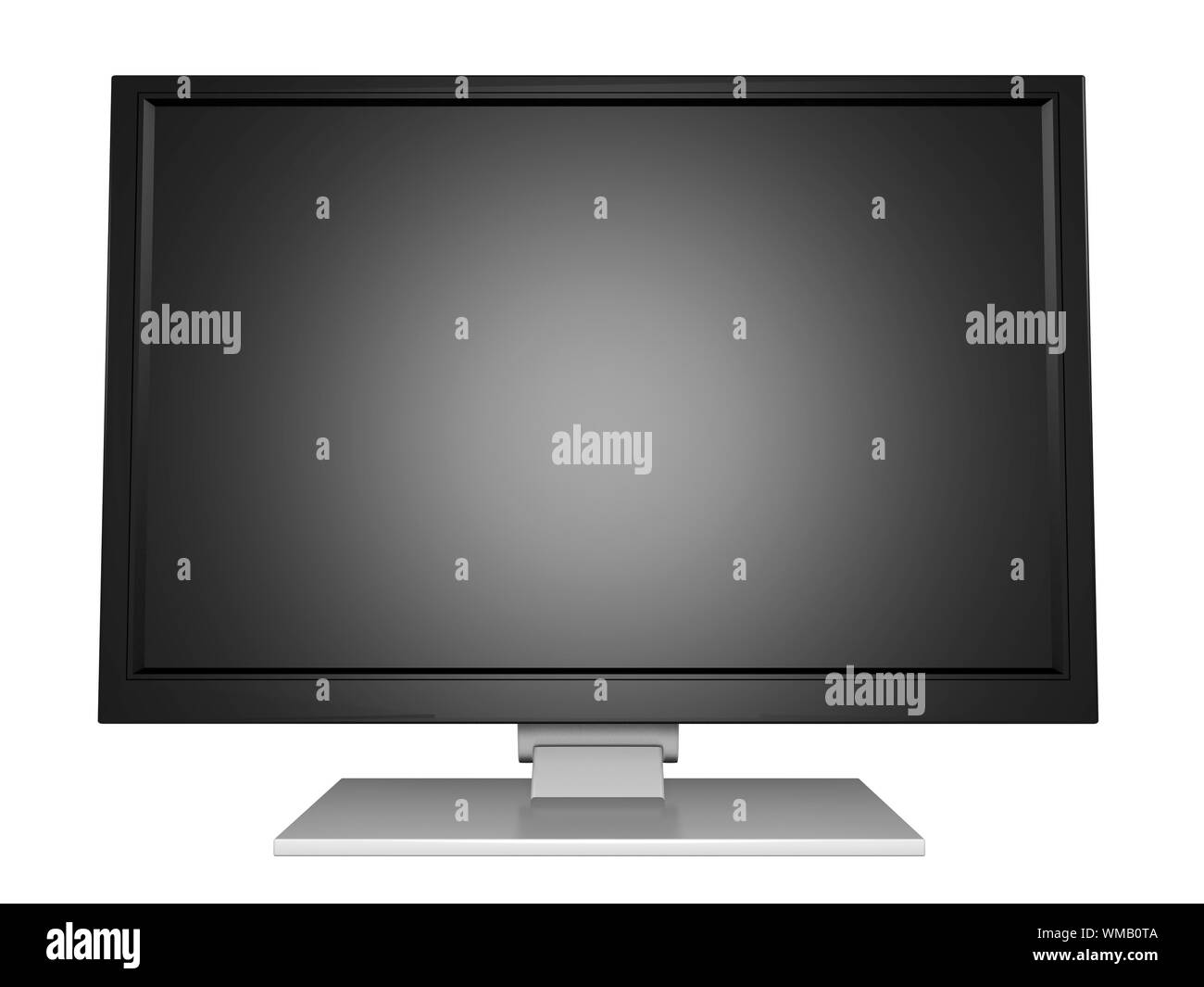 Image of computer technology on a white background isolated Stock Photo ...