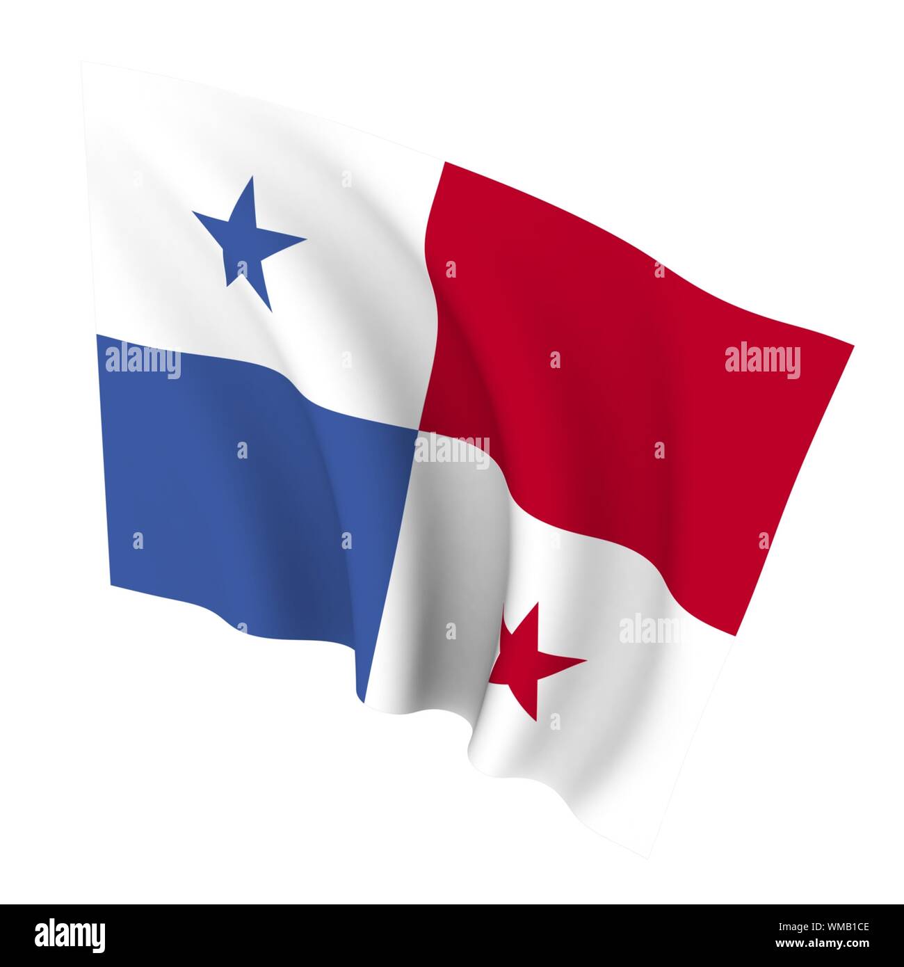 Beautiful flag on a white background Stock Photo - Alamy