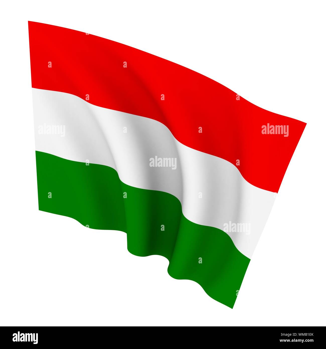Beautiful flag on a white background Stock Photo - Alamy