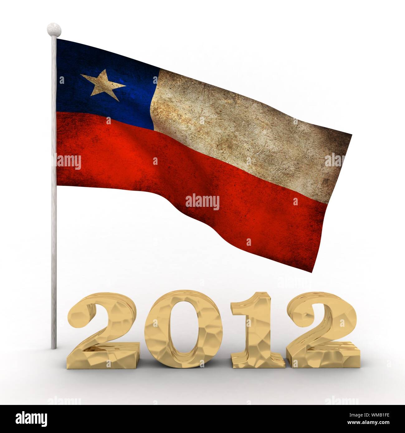 Beautiful flag on a white background Stock Photo - Alamy