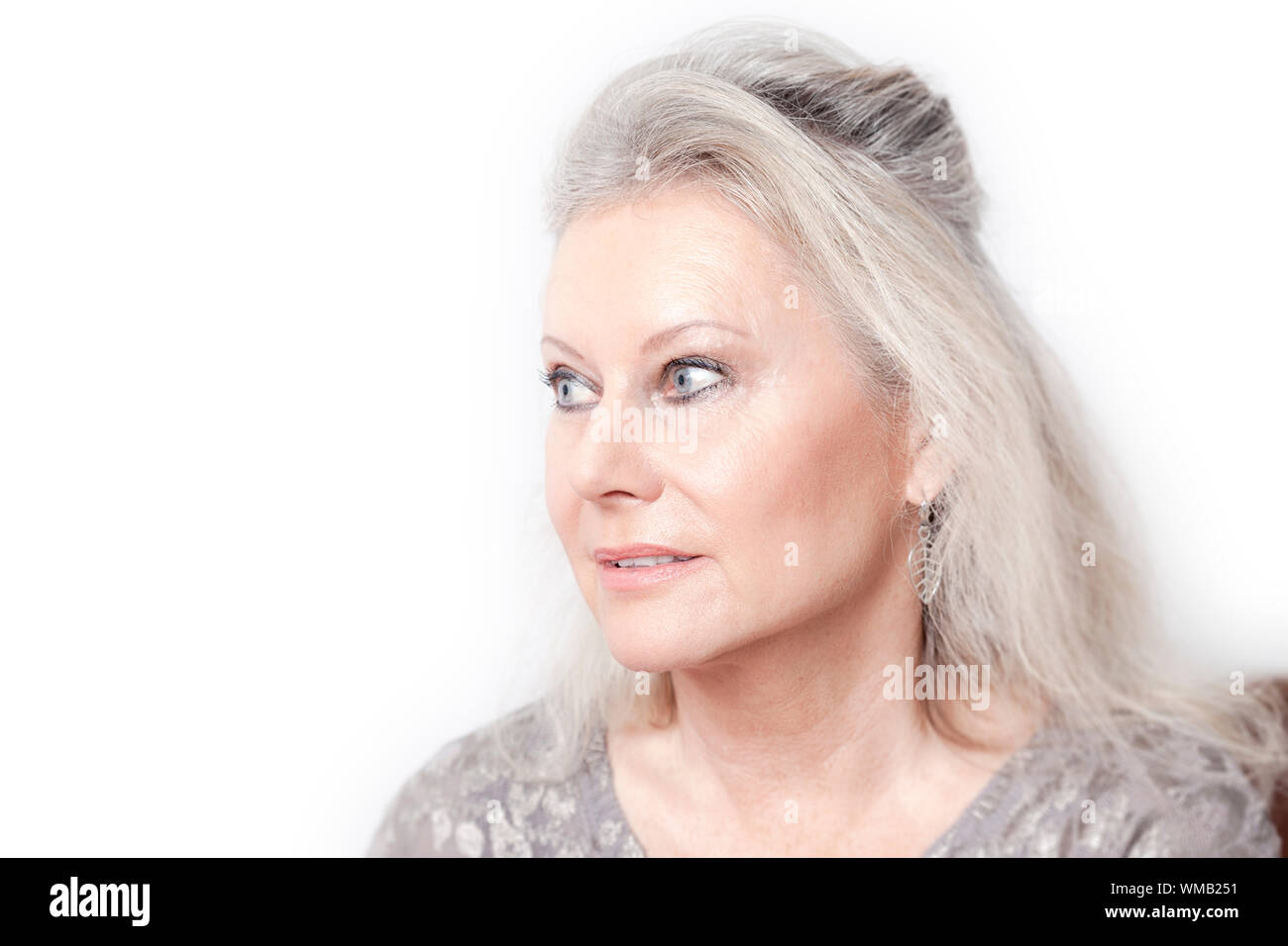 An image of a best age woman Stock Photo - Alamy