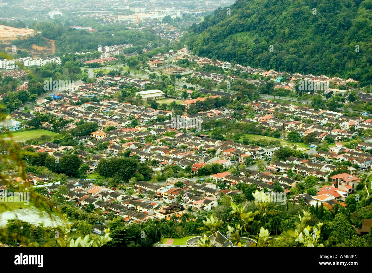 aerial view of residential area Stock Photo - Alamy